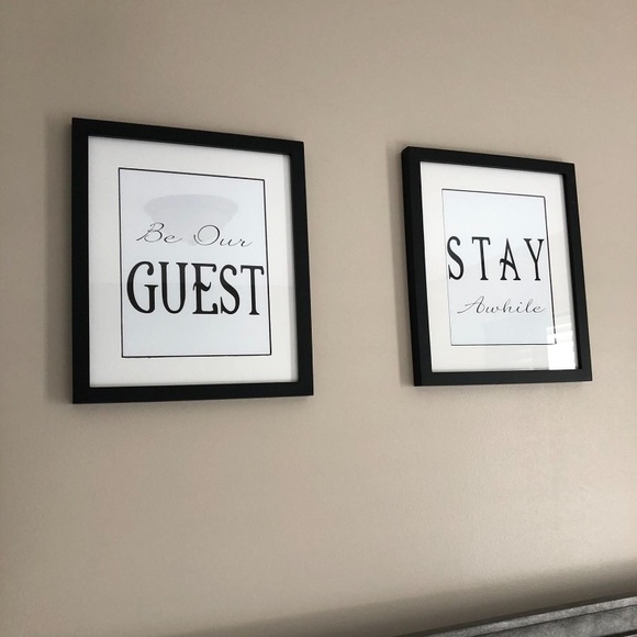 Accents | Guest Room Signs | Poshmark